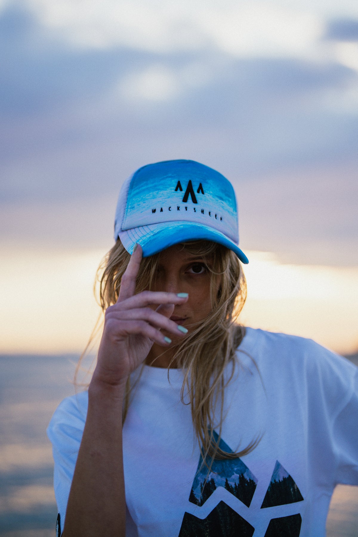 Wave Trucker Cap | Wacky Sheep