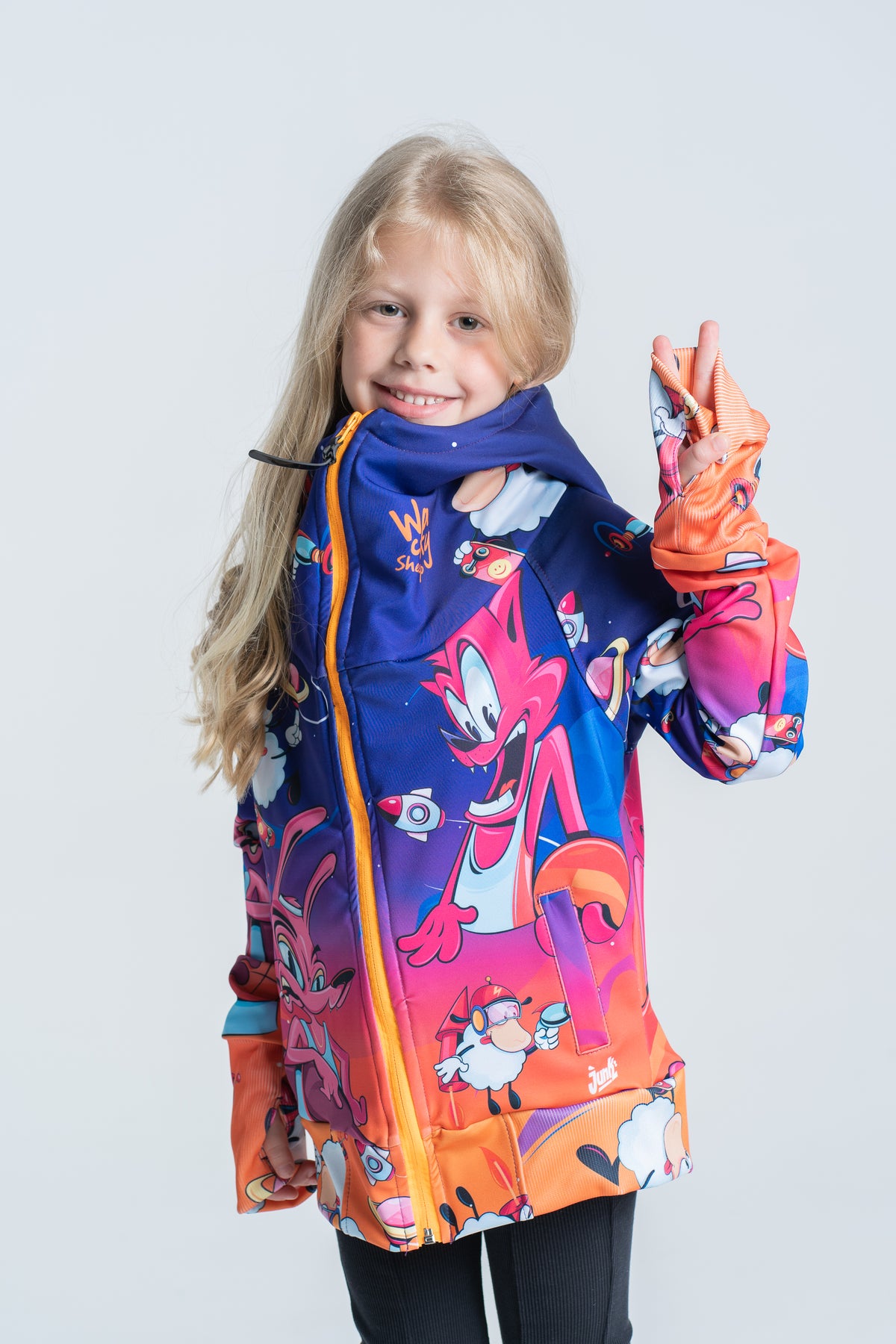 Kids Jam Hoodie | Wacky Sheep