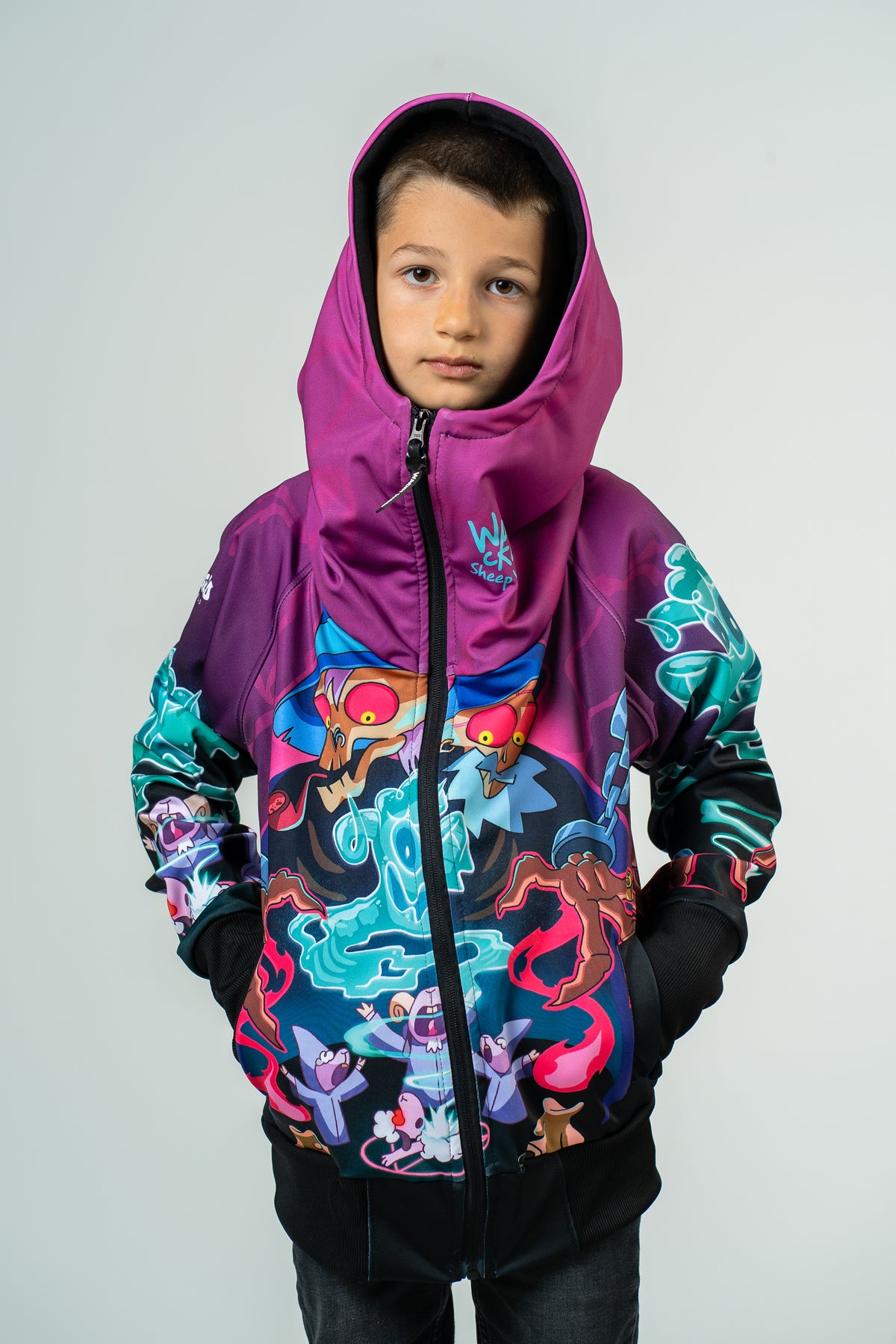 Kids Summon Hoodie | Wacky Sheep