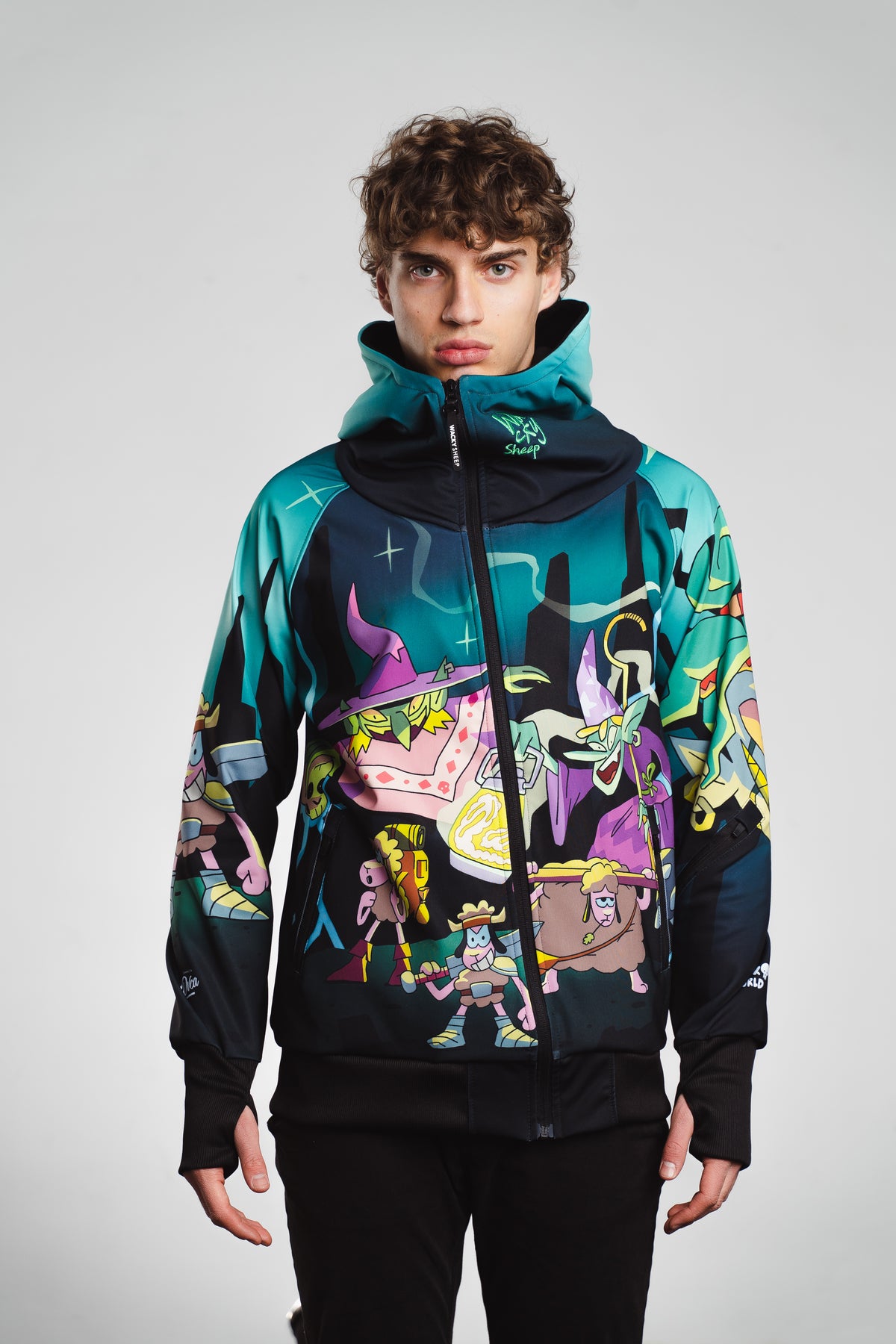 M's Stefko Zip Hoodie | Wacky Sheep