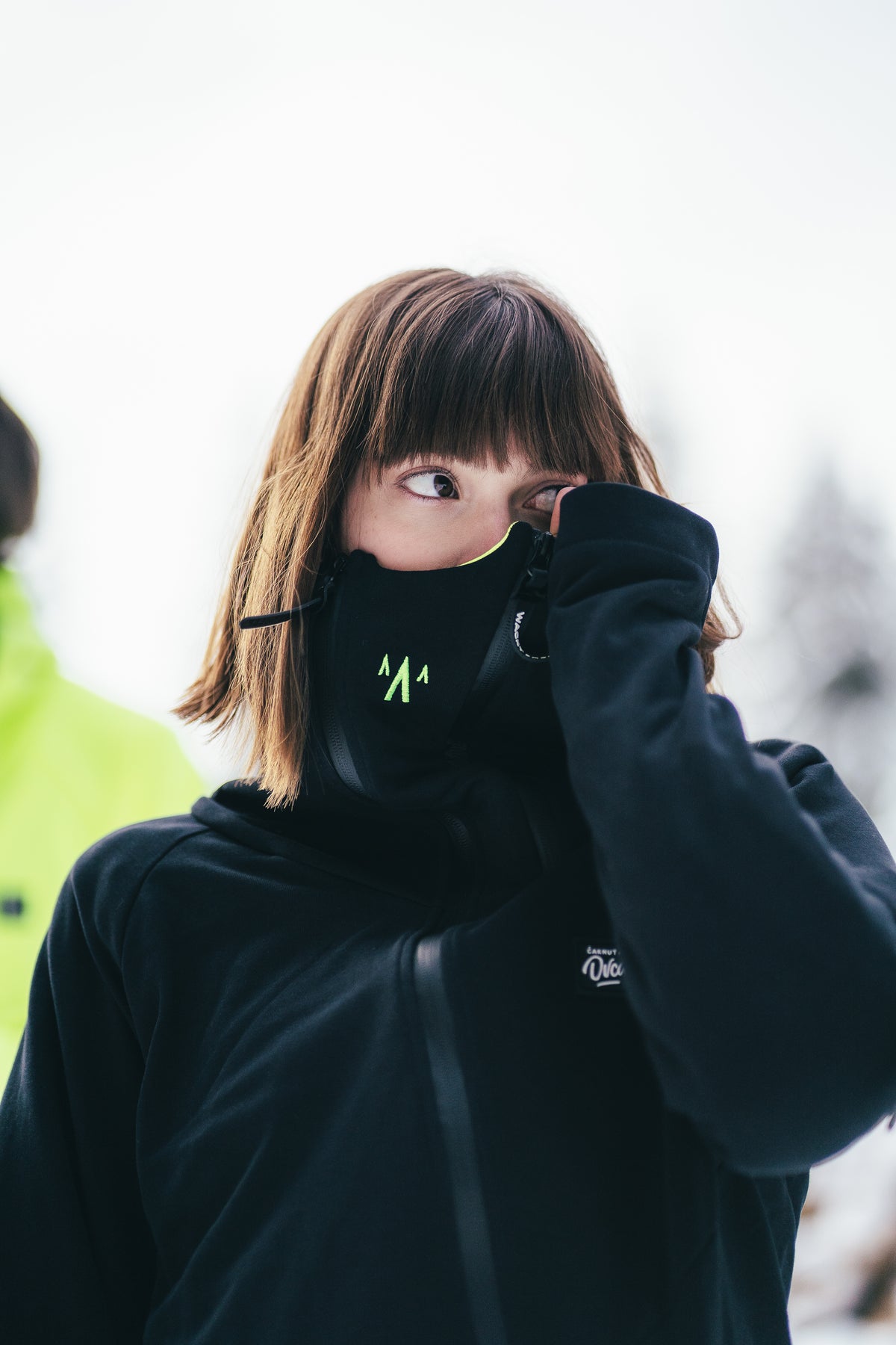 W's Black Zip Hoodie | Wacky Sheep