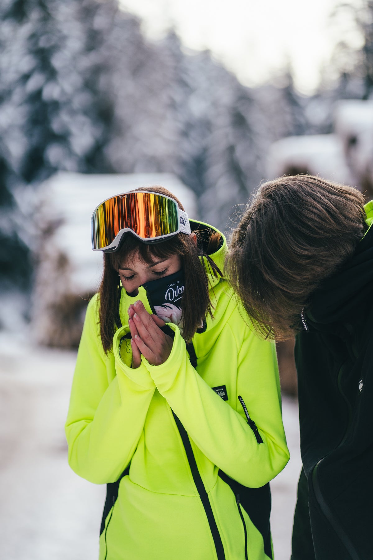 W's Neon Zip Hoodie | Wacky Sheep