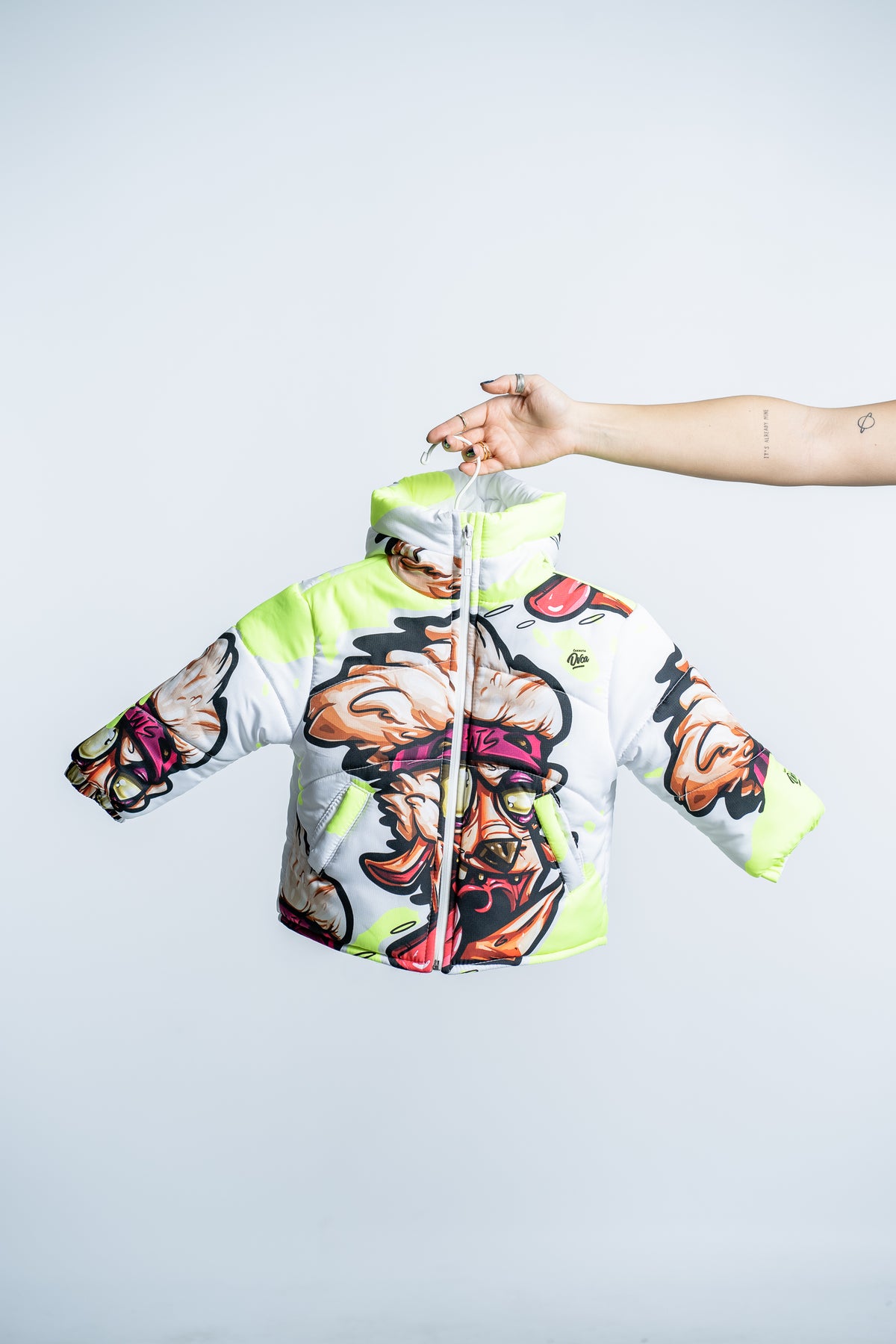 Kids Neon Jacket | Wacky Sheep