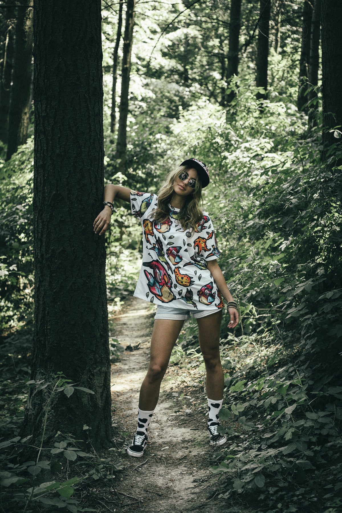 W's Leaf Girl T-Shirt | Wacky Sheep