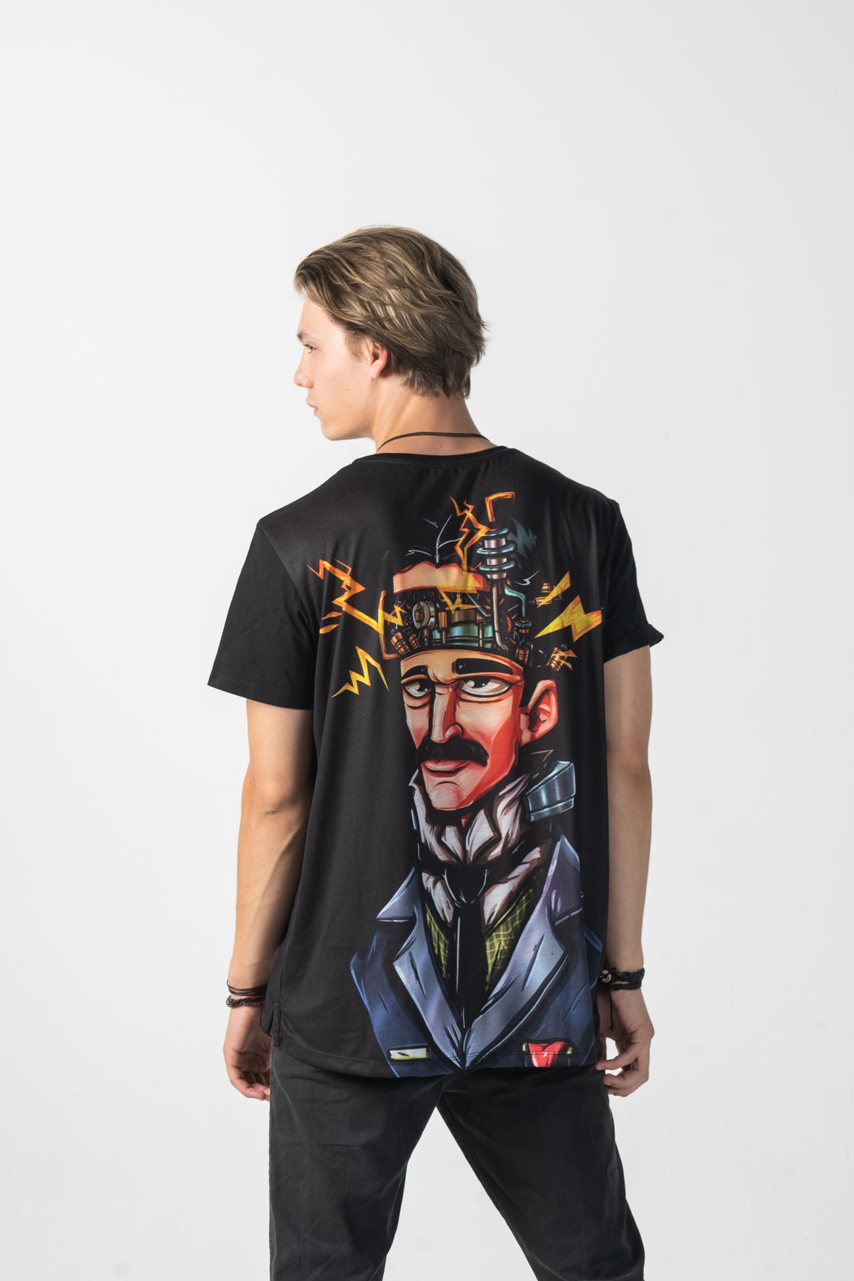 M's Tesla T-Shirt | Wacky Sheep