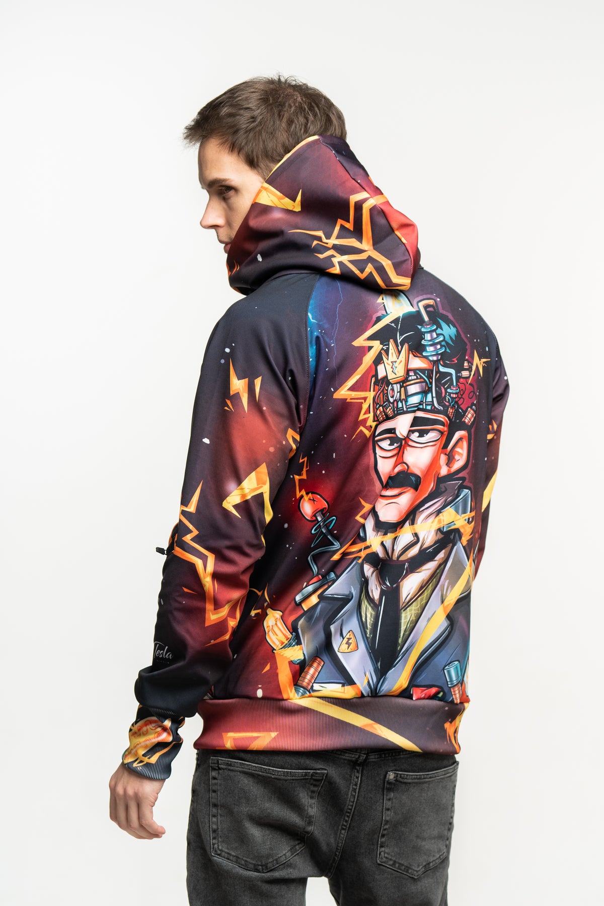M's Tesla Zip Hoodie | Wacky Sheep