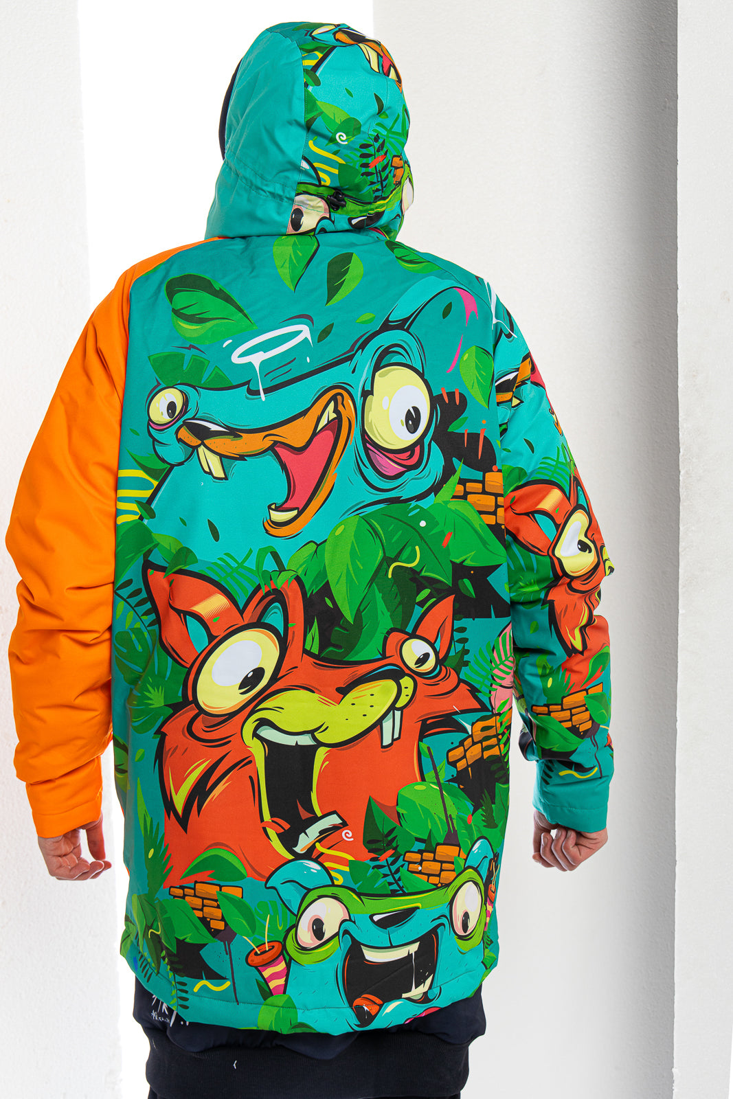 M's Junk Leaf Ski Jacket | Wacky Sheep